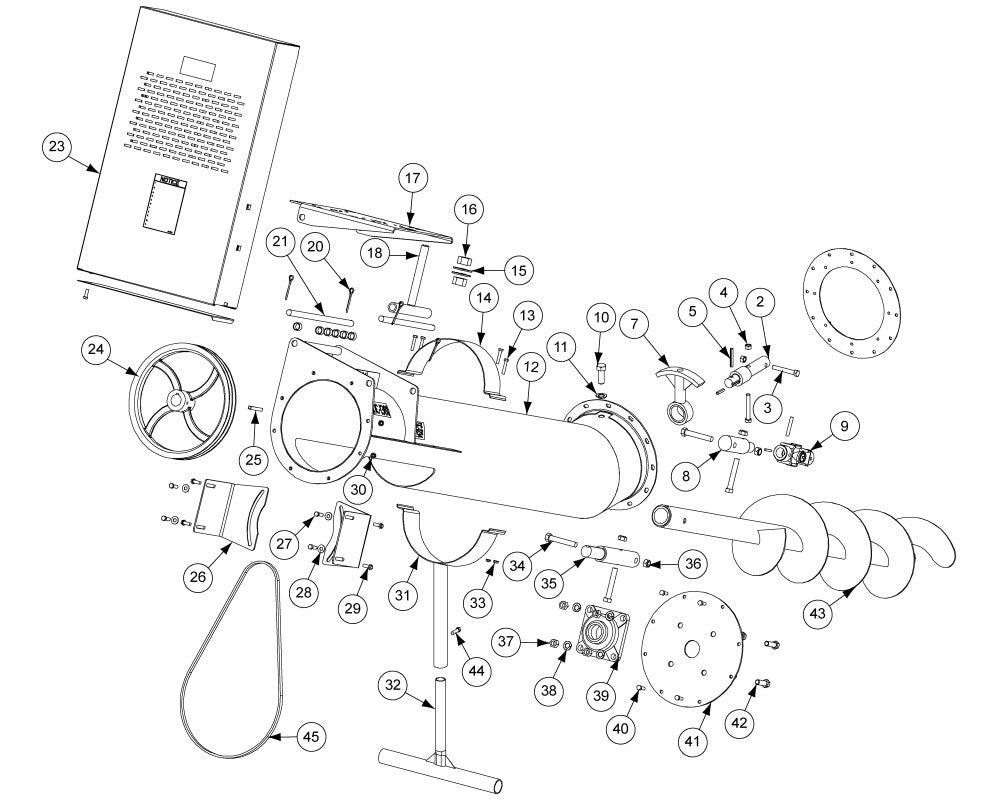 SHAFT: CONN 1" OD X 6" – Intellifarms