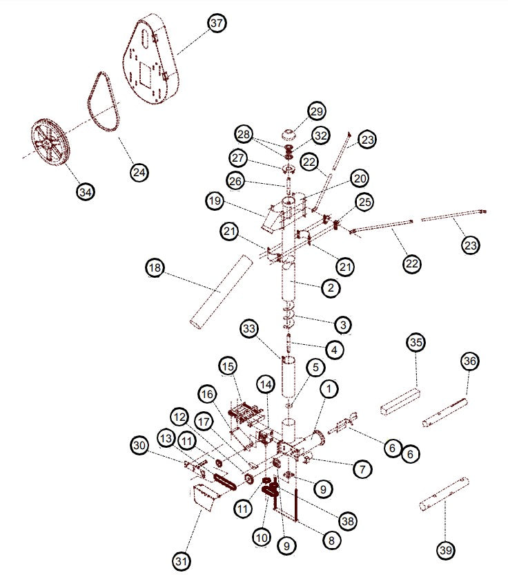 SHIELD, CHAIN 8" VERTICAL – Intellifarms