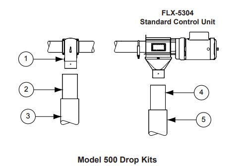 FLEXIBLE GALVANIZED DROP TUBE, 4.188" I> – Intellifarms