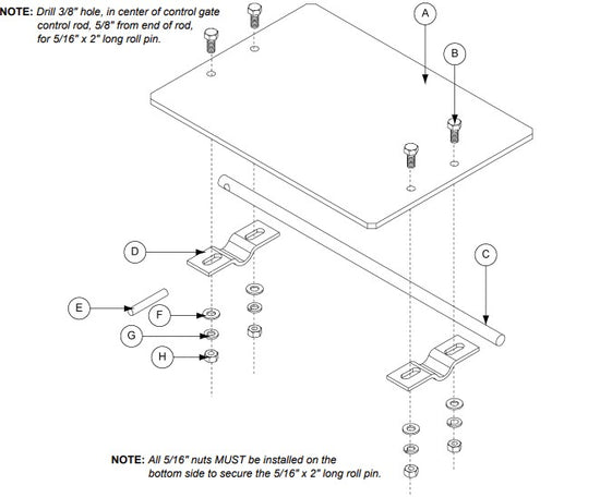 GATE FOR 6" INTERMEDIATE WELL – Intellifarms