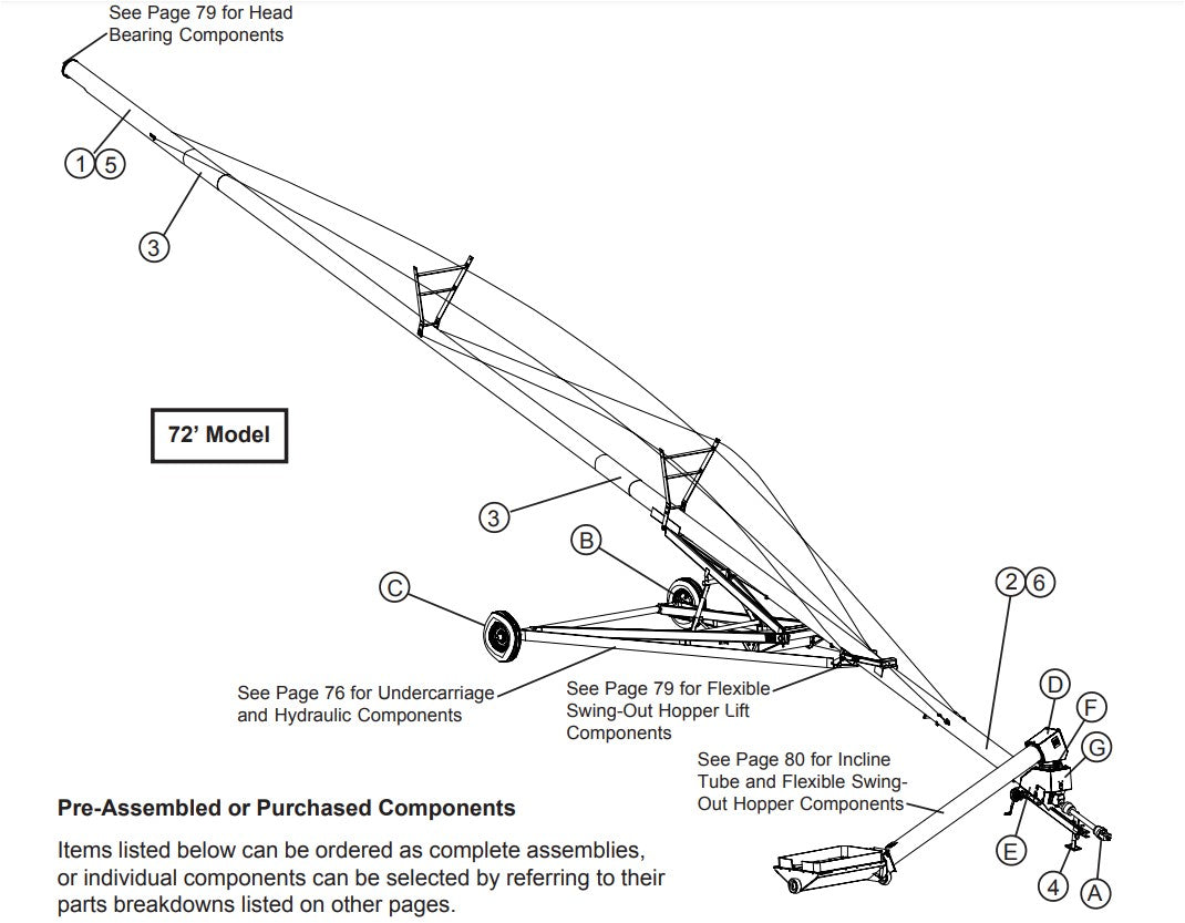 BEARING: 6" HANGER ASSY W/HDWR – Intellifarms