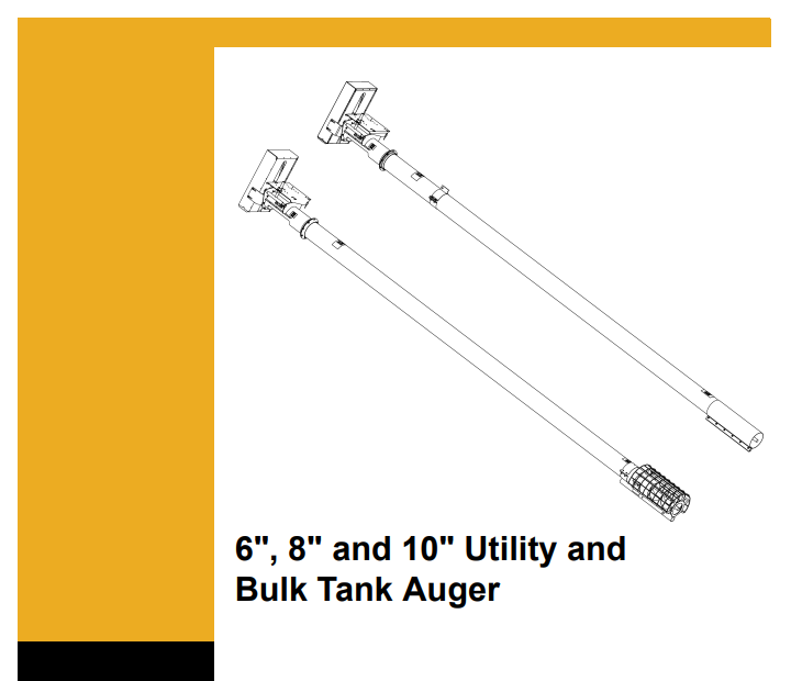 BOP: 6" BULK AUGER SUPPORT – Intellifarms
